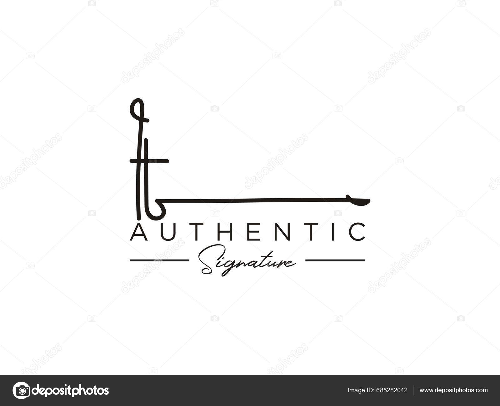 Signature Logo Template Vector Stock Vector by ©Microtext 685282042