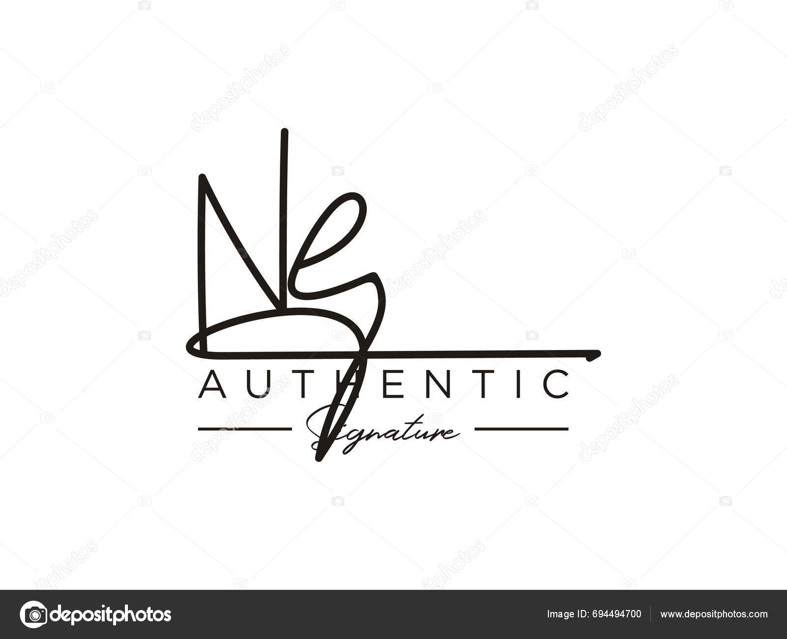Signature Logo Template Vector Stock Vector by ©Microtext 694494700