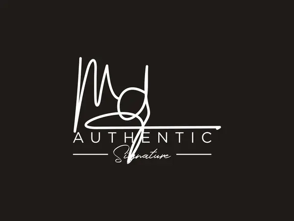 Signature Logo Template Vector Stock Vector by ©Microtext 694497778