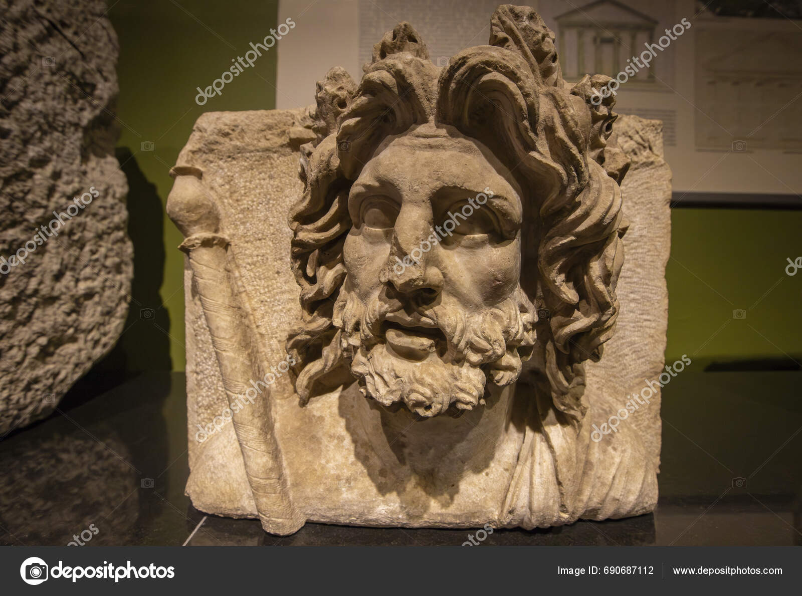 Burdur Turkiye October 2023 Burdur Archaeological Museum Historical ...