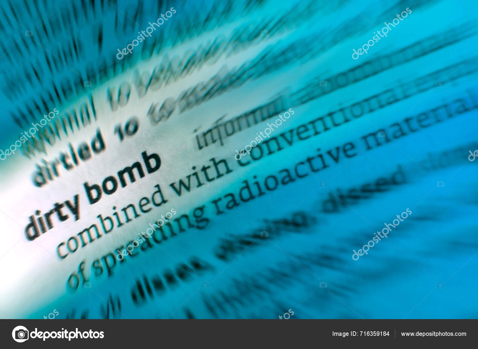 Dirty Bomb Radiological Dispersal Device Radiological Weapon Combines ...