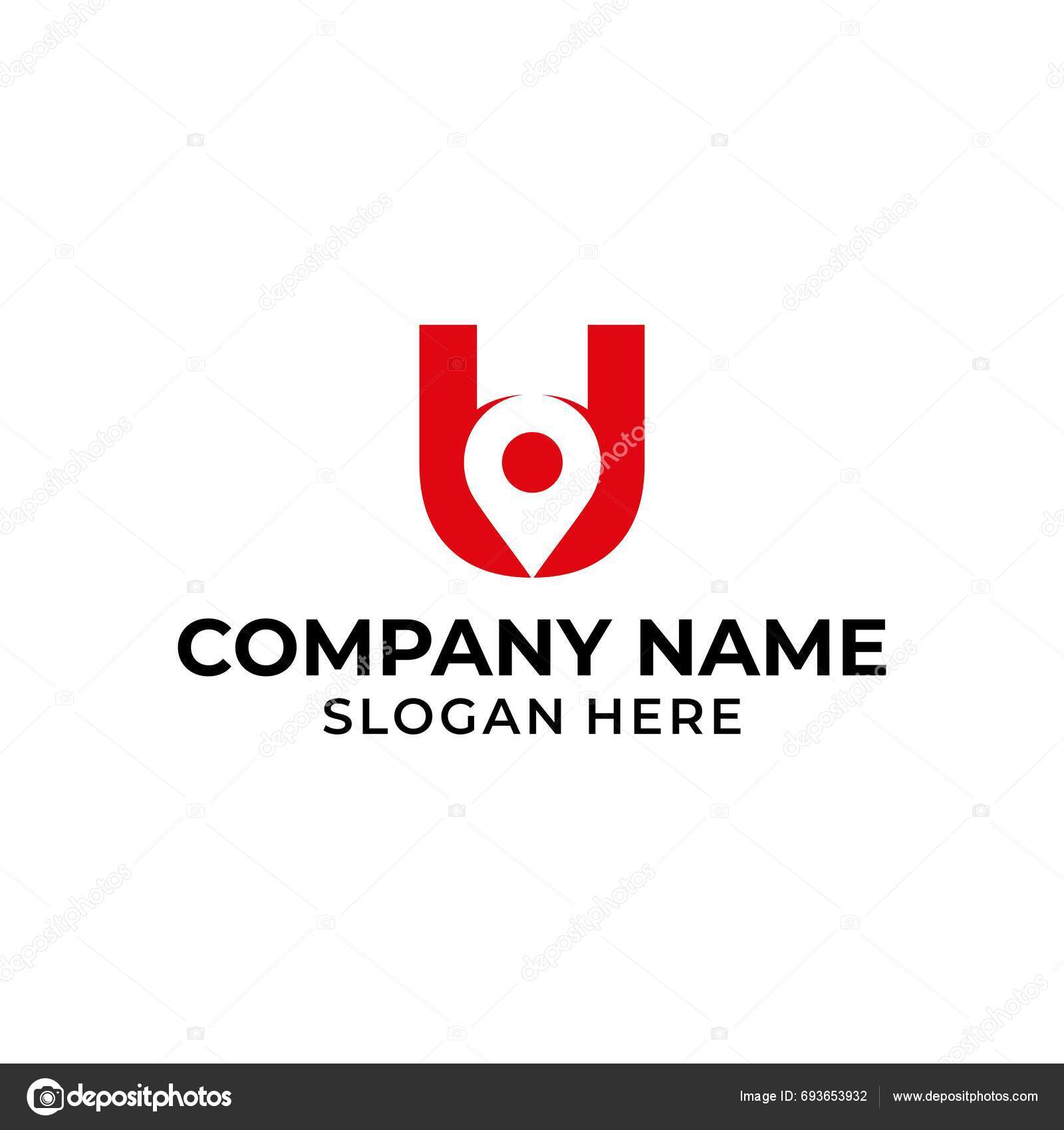 Letter Logo Location Icon Pointer Logo Template Gps Logo Initial Stock ...