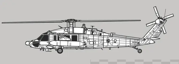 Black hawk helicopter Vector Images | DepositPhotos