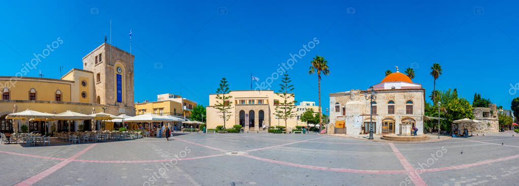 Kos, Grecia, 28 de agosto de 2022: Museo Arqueológico de Cos en ...
