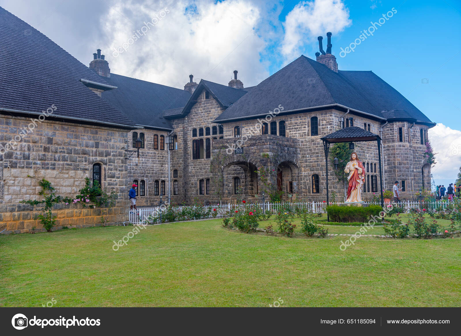 Haputale Sri Lanka January 2022 Adisham Monastery Haputale Sri Lanka ...