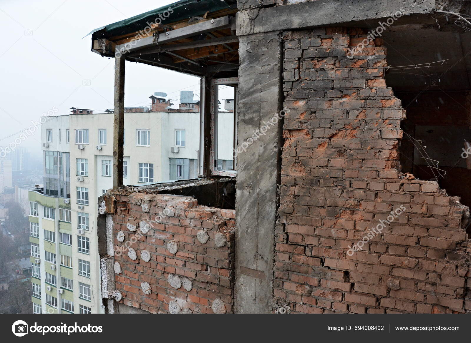 Upper Floors High Rise Residential Building Solomyanskyi District ...