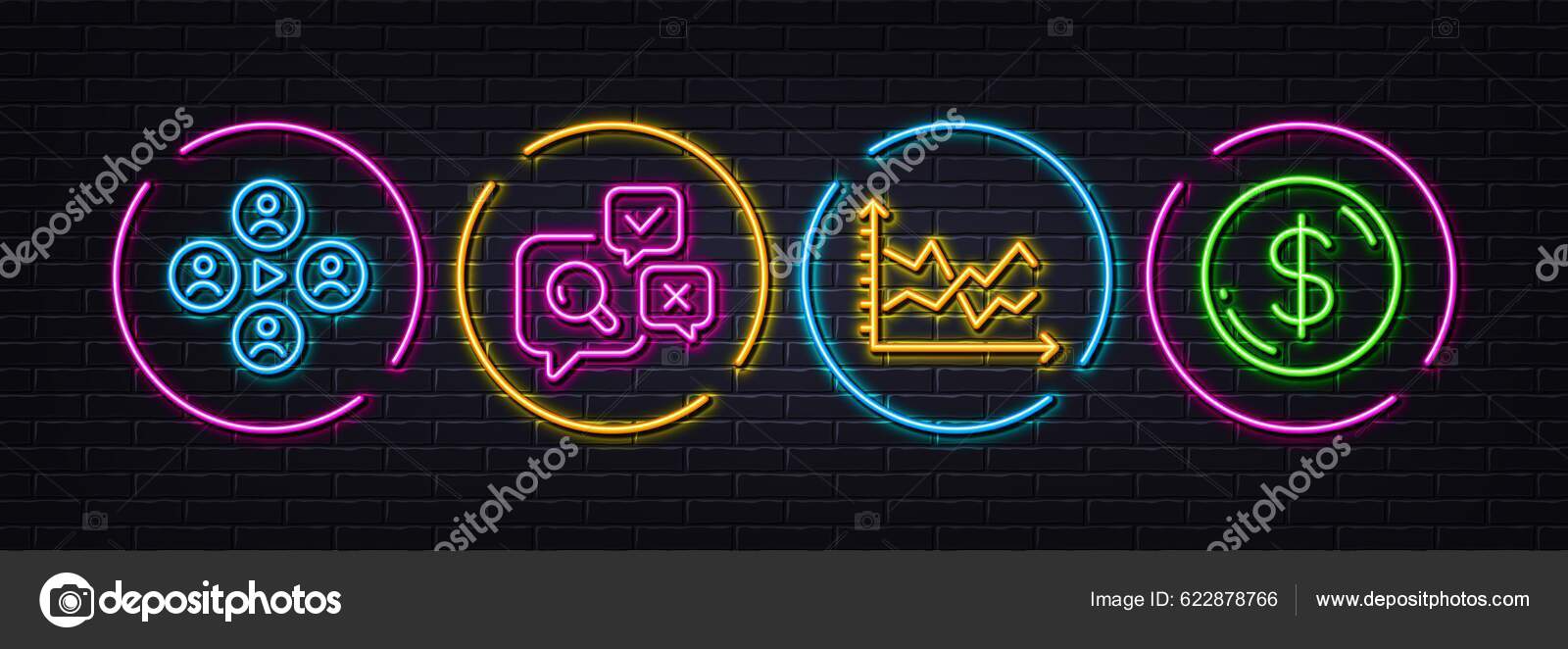 Inspect Diagram Chart Video Conference Minimal Line Icons Neon Laser ... Inspect Diagram Chart Video Conference Minimal Line Icons Neon Laser ...