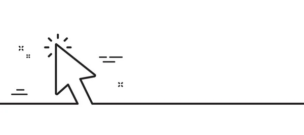 Mouse Cursor Line Icon Click Action Sign Arrow Pointer Symbol Stock Vector by ©Blankstock 631237146