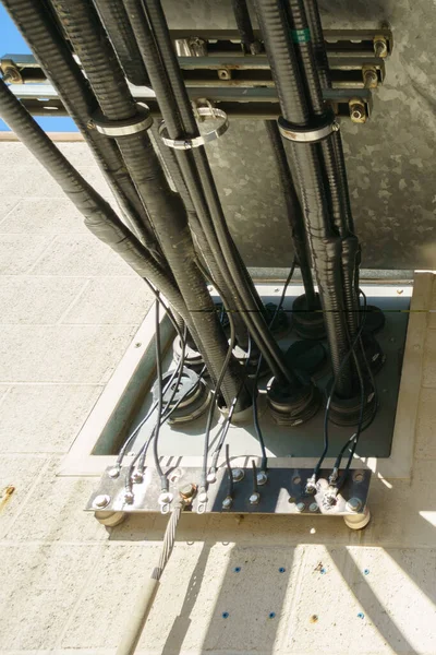 Cable tray installations Stock Photos, Royalty Free Cable tray ...