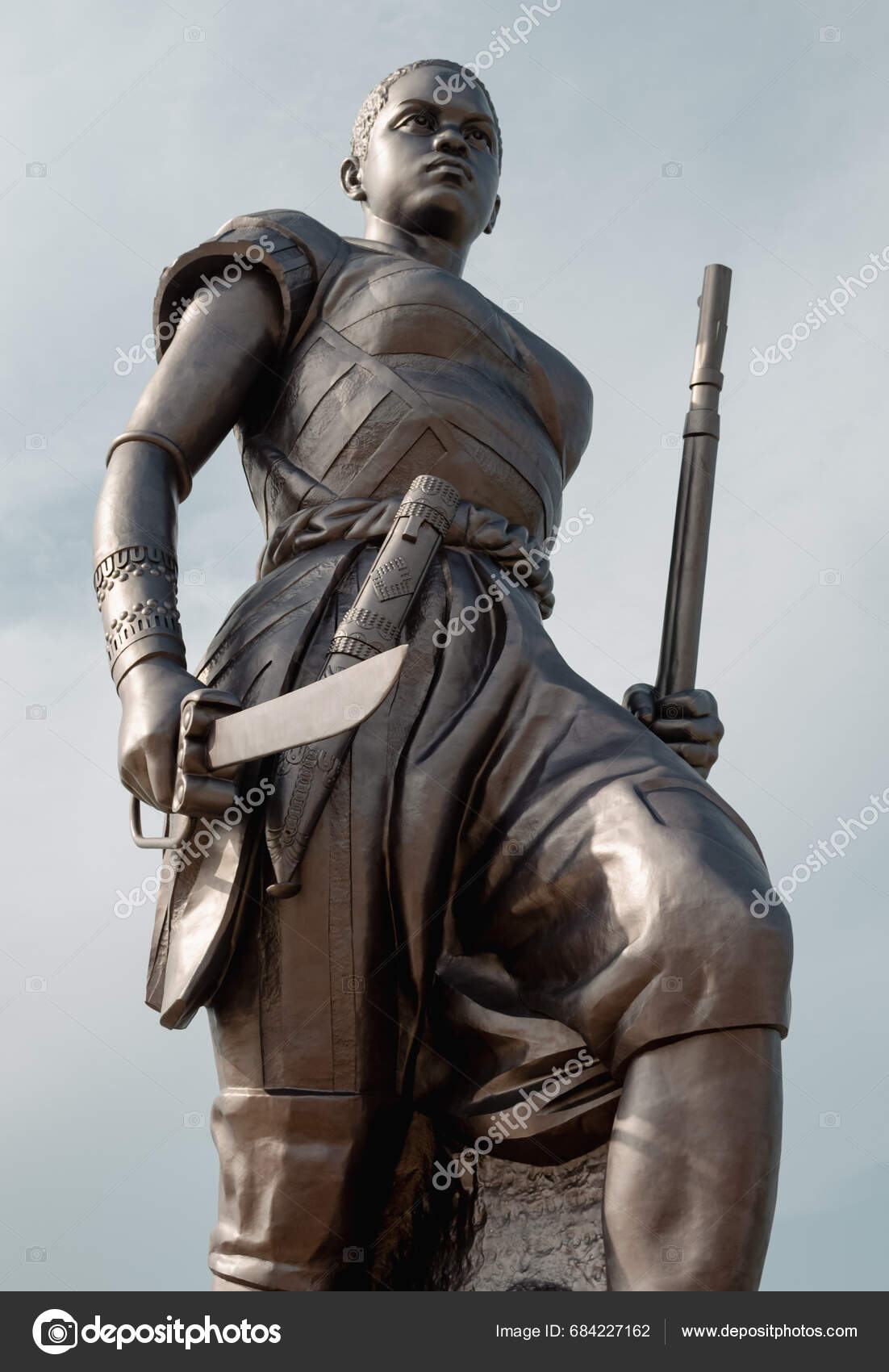 Cotonou Benin October 2023 Statue Amazone – Stock Editorial Photo © BLC-James #684227162