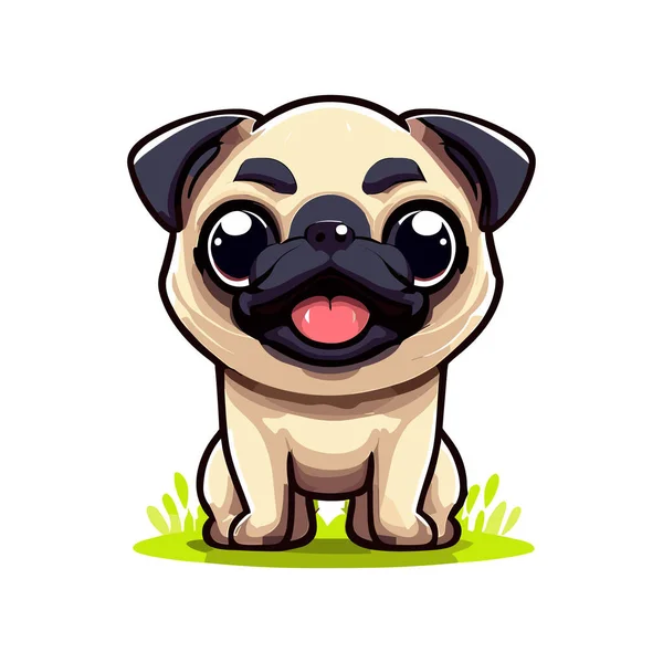 Mopsik omalovanky Stock vektory, Royalty Free Mopsik omalovanky ...