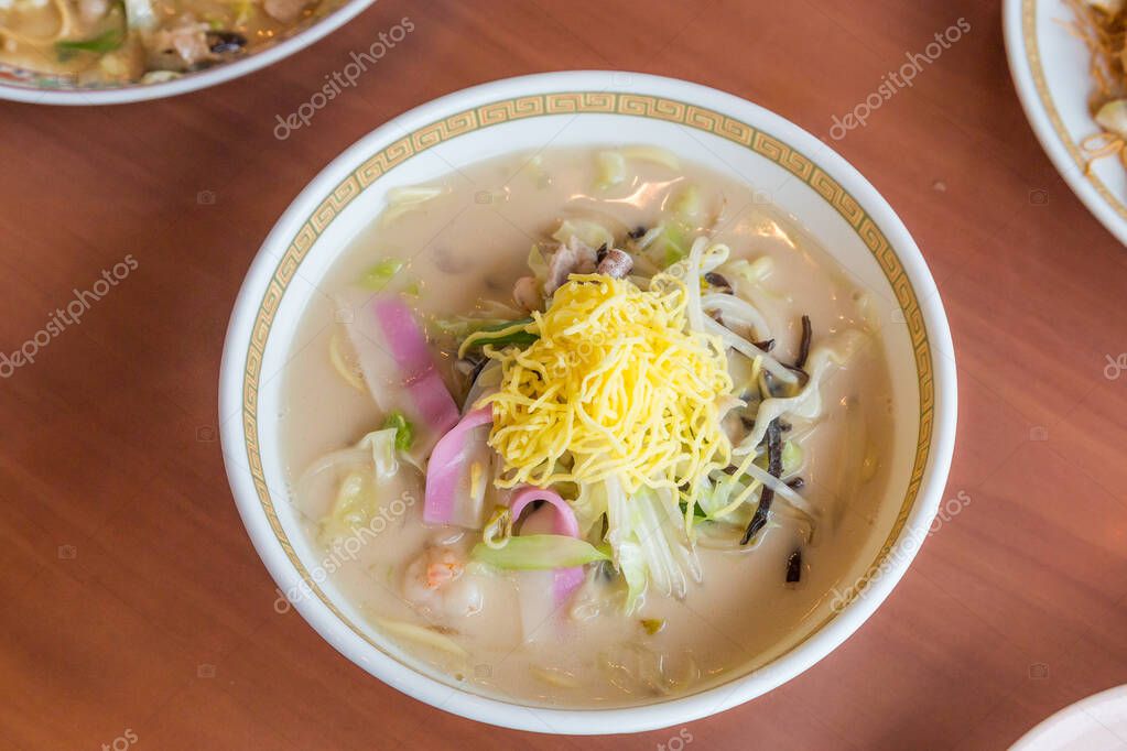 Seafood Champon - Traditional Nagasasaki noodle dish 2024