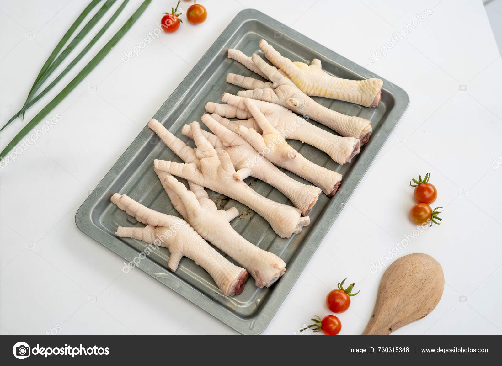 Raw Chicken Feet Indonesia Called Ceker Ayam Basic Ingredient Can ...