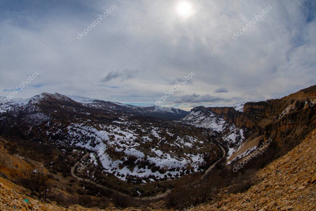 Levent Valley. It is a 28 km valley with rock formations formed 65 ...
