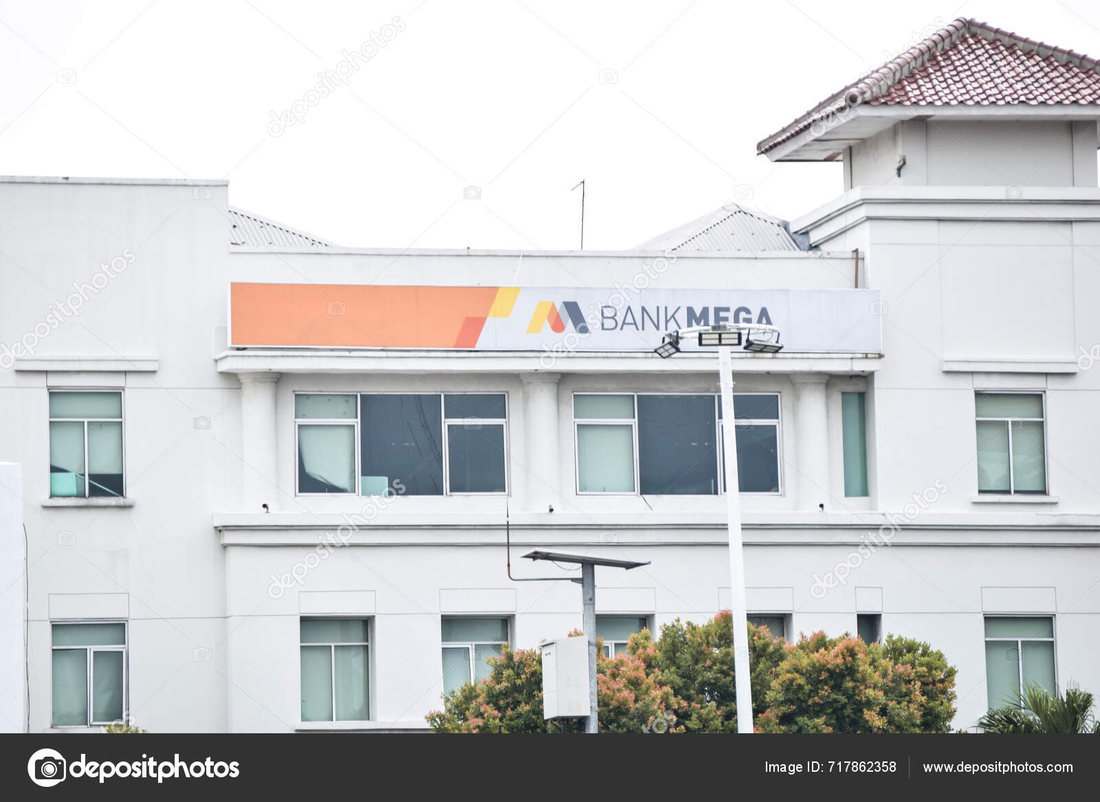 Bank Mega Est L'une Des Grandes Banques D'indonésie Jakarta Indonésie ...