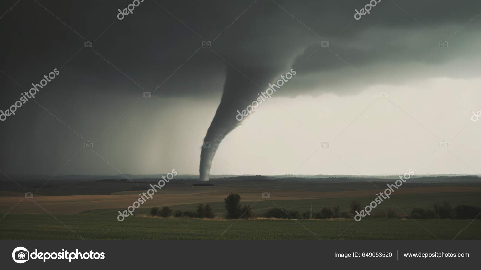 Green Cyclone Tornado