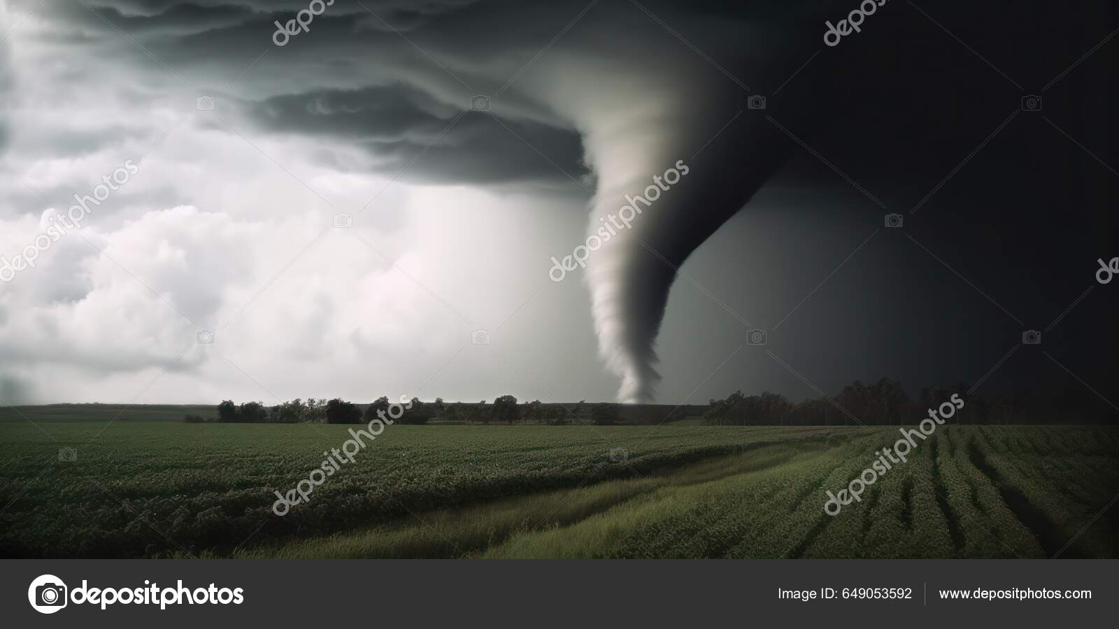 Green Cyclone Tornado