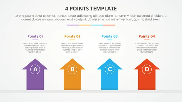 Points Stage Template Infographic Concept Slide Presentation Big Box ...