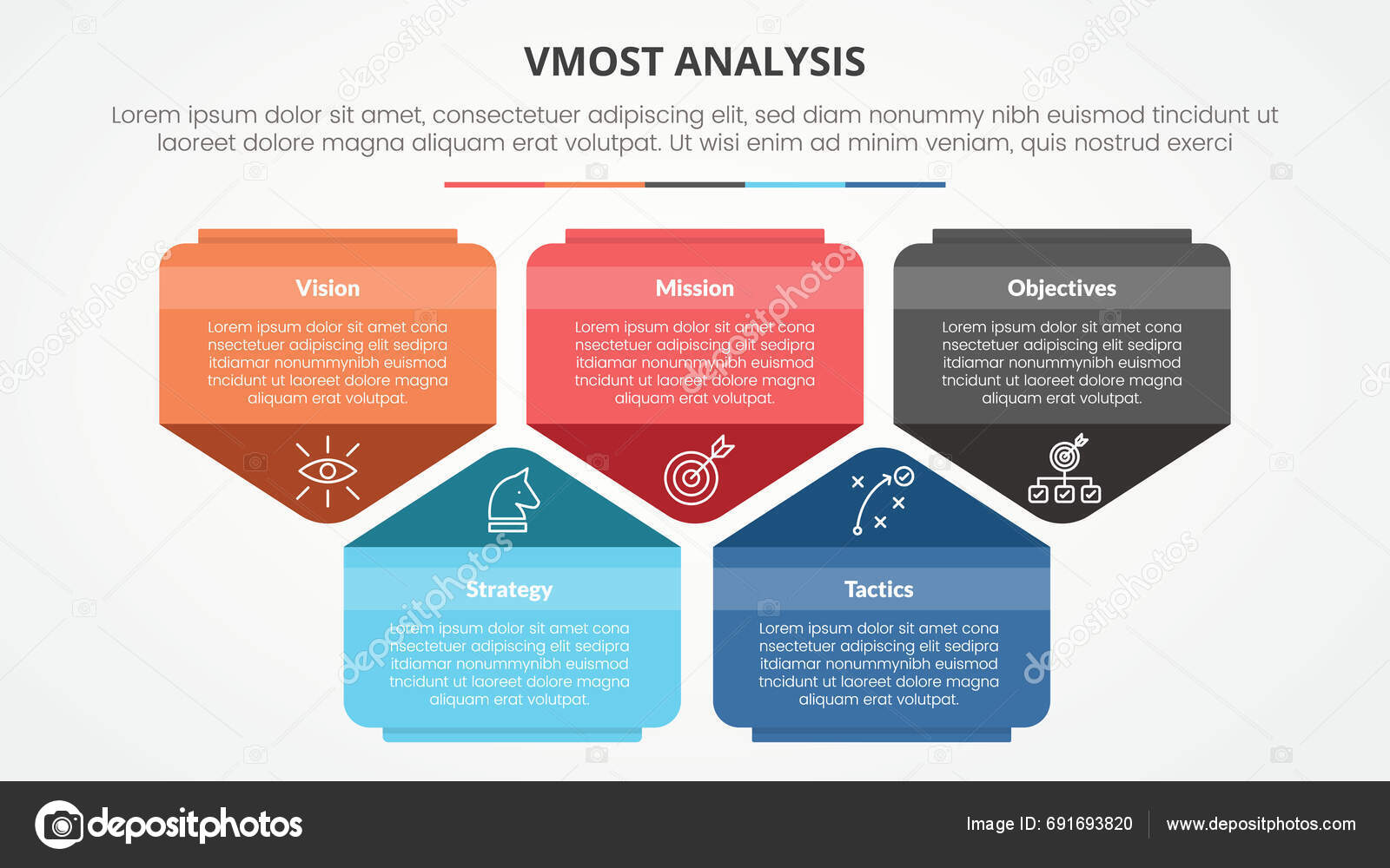 Vmost Analysis Template Infographic Concept Slide Presentation Creative ...