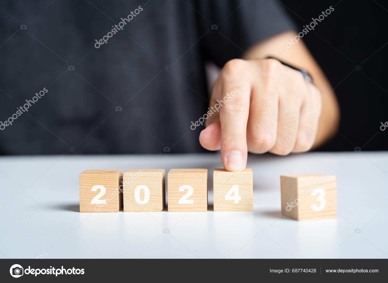 Der Erfolg Geschäftsjahr 2024 Konzept Geschäftsentwicklung Und Wachstum Bis Zum ...