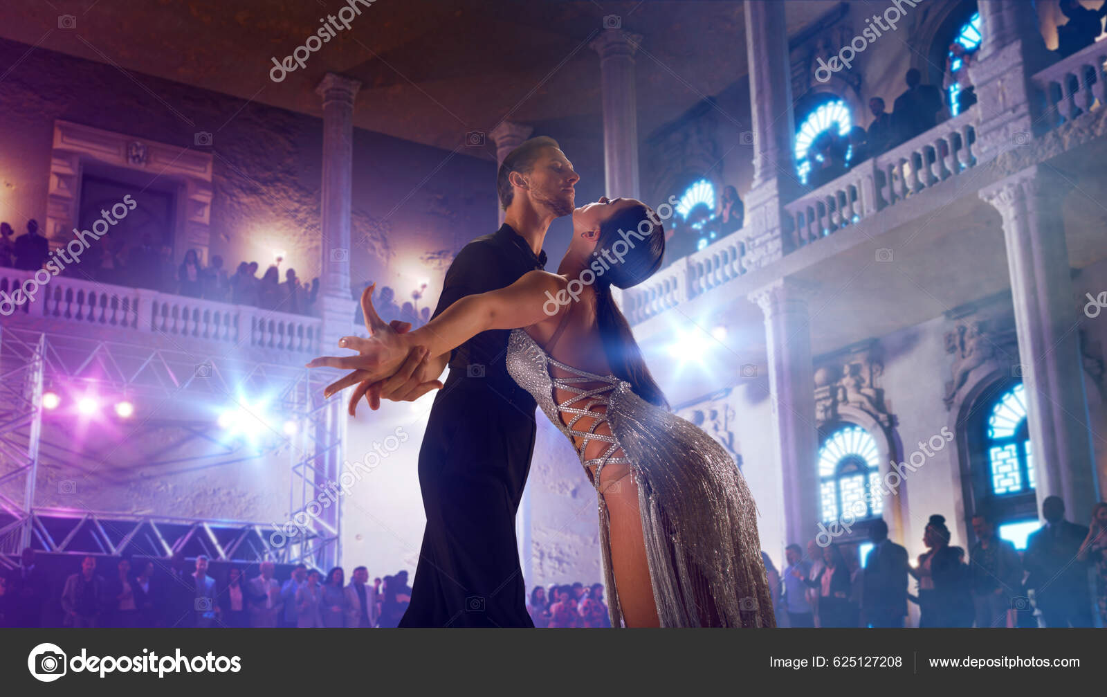 Professional Latin Ballroom Dancers