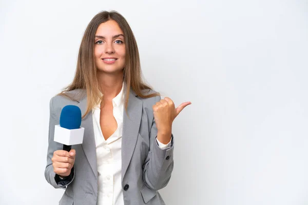 Tv presenter Stock Photos, Royalty Free Tv presenter Images | Depositphotos