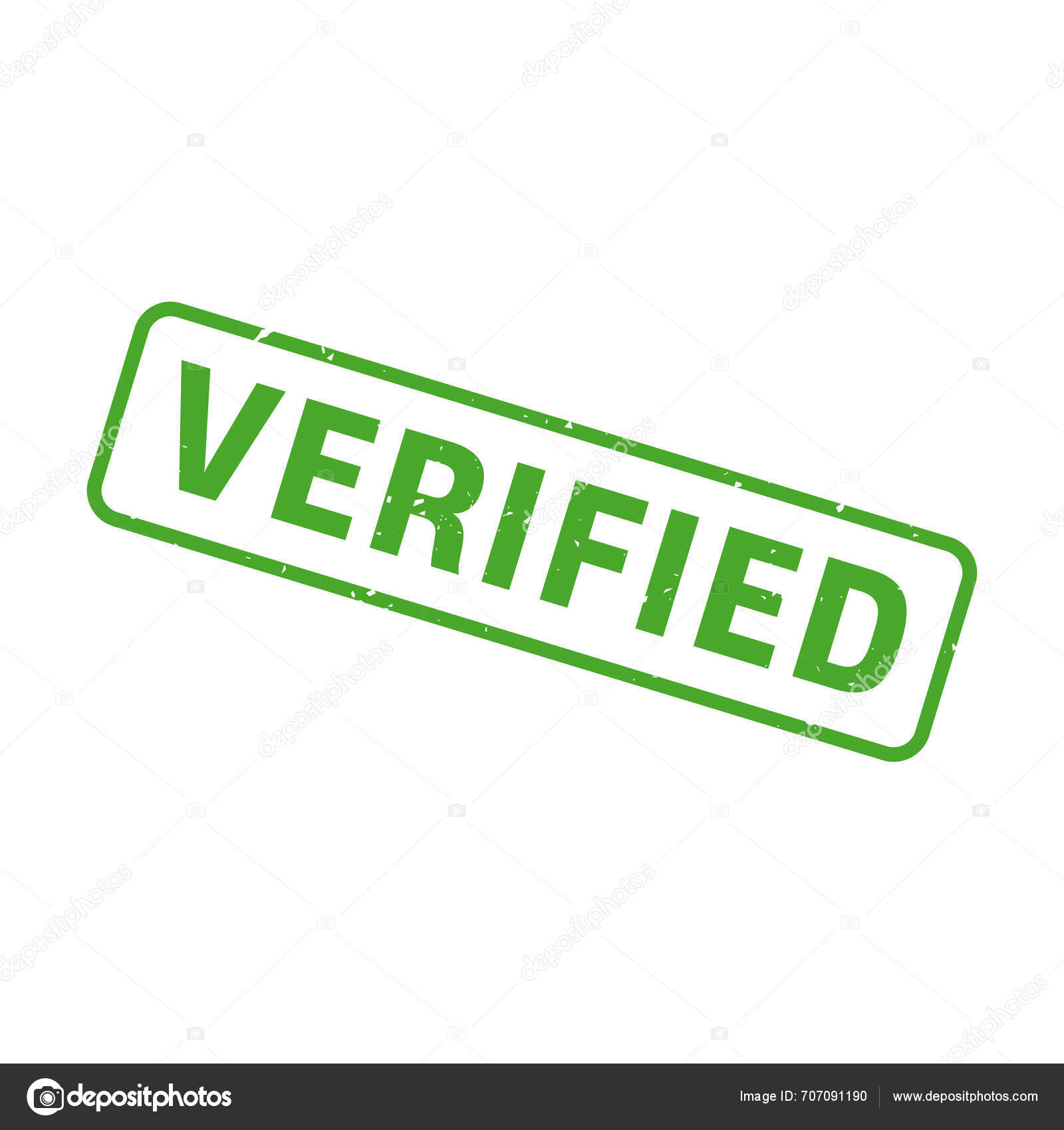 Verified Stamp Verified Grunge Square Sign Stock Vector by ©soponyono ...