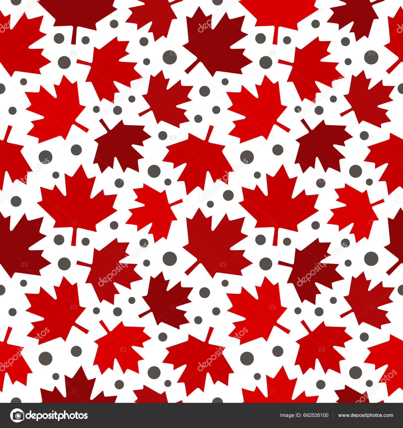 Maple Leaf Background Pattern