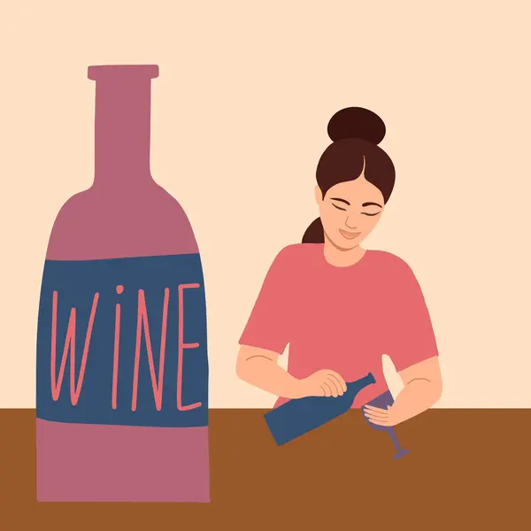 100,000 Девушки и вино Vector Images | Depositphotos