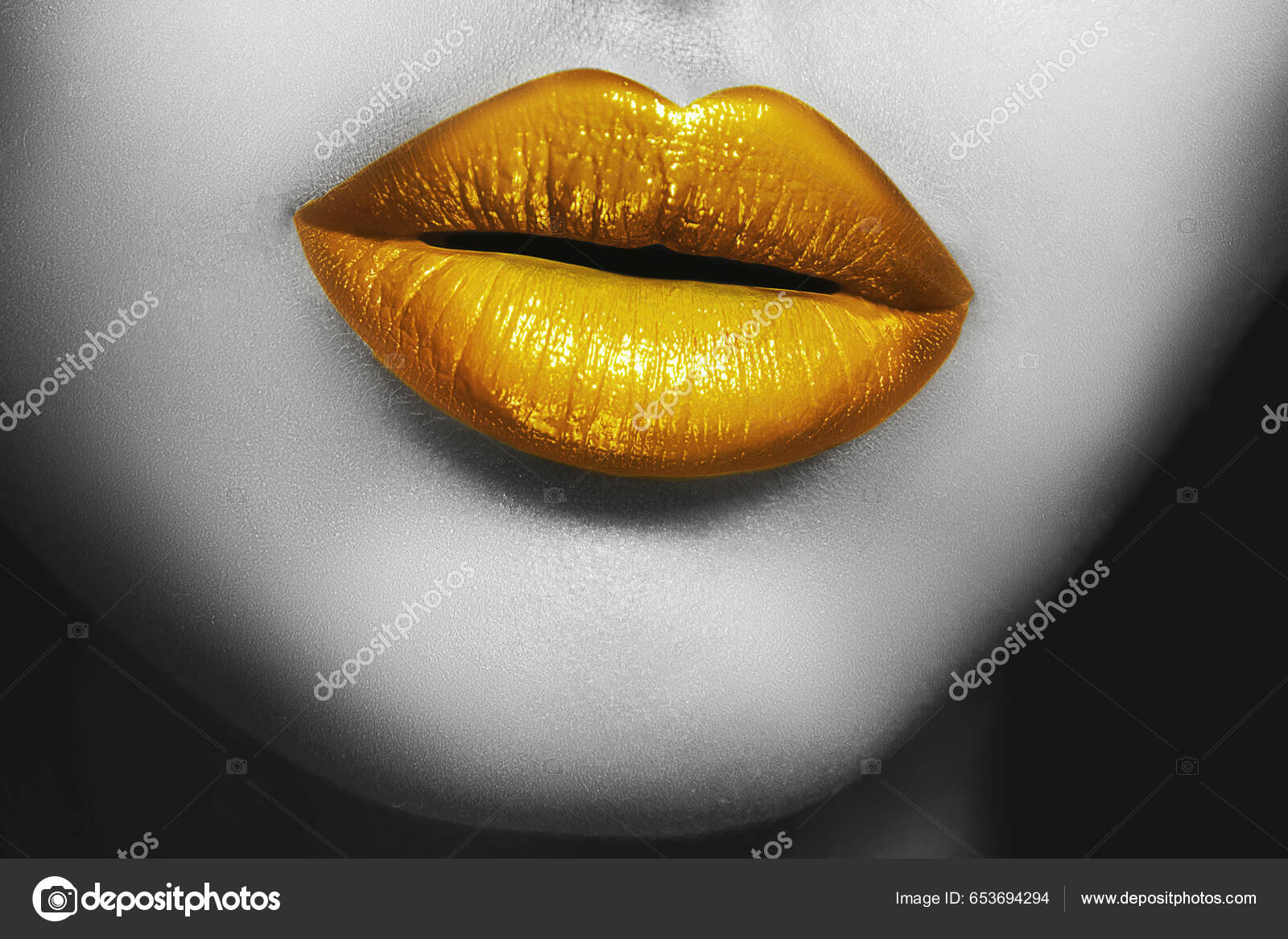 Yellow Lipstick
