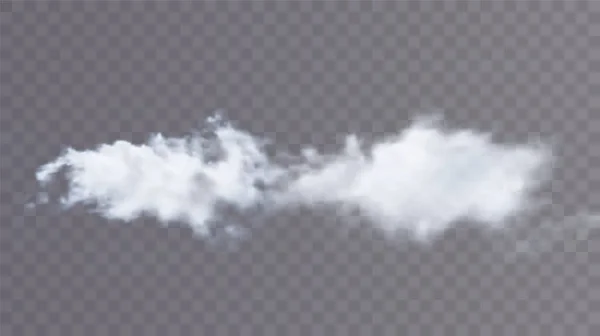 Asap Putih Diisolasi Pada Latar Belakang Hitam Transparan Png Efek ...