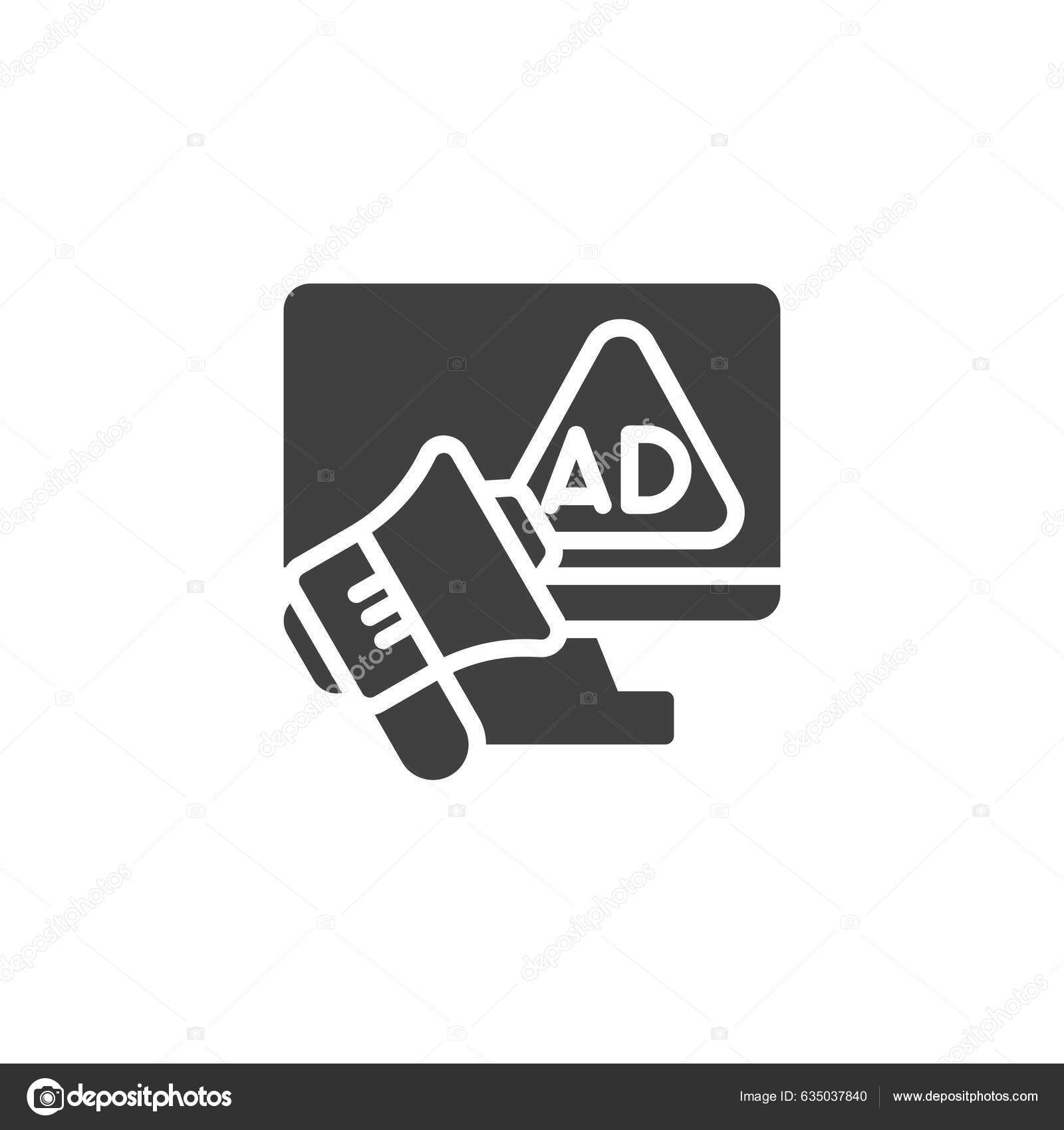 Scam Alert Vector Icon Filled Flat Sign Mobile Concept Web Stock Vector ...