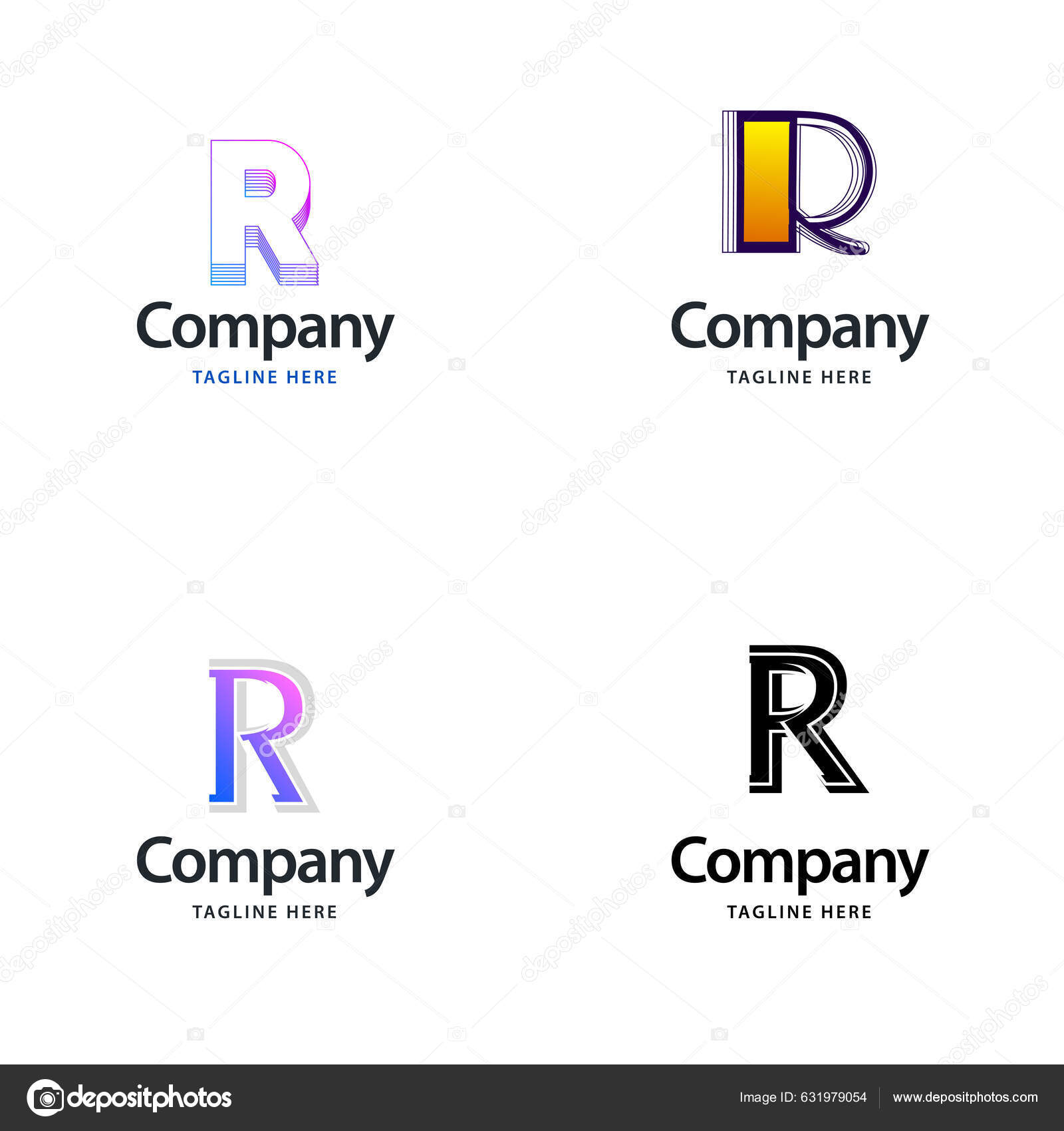 Letter Big Logo Pack Design Design Logotipos Modernos Criativos Para ...