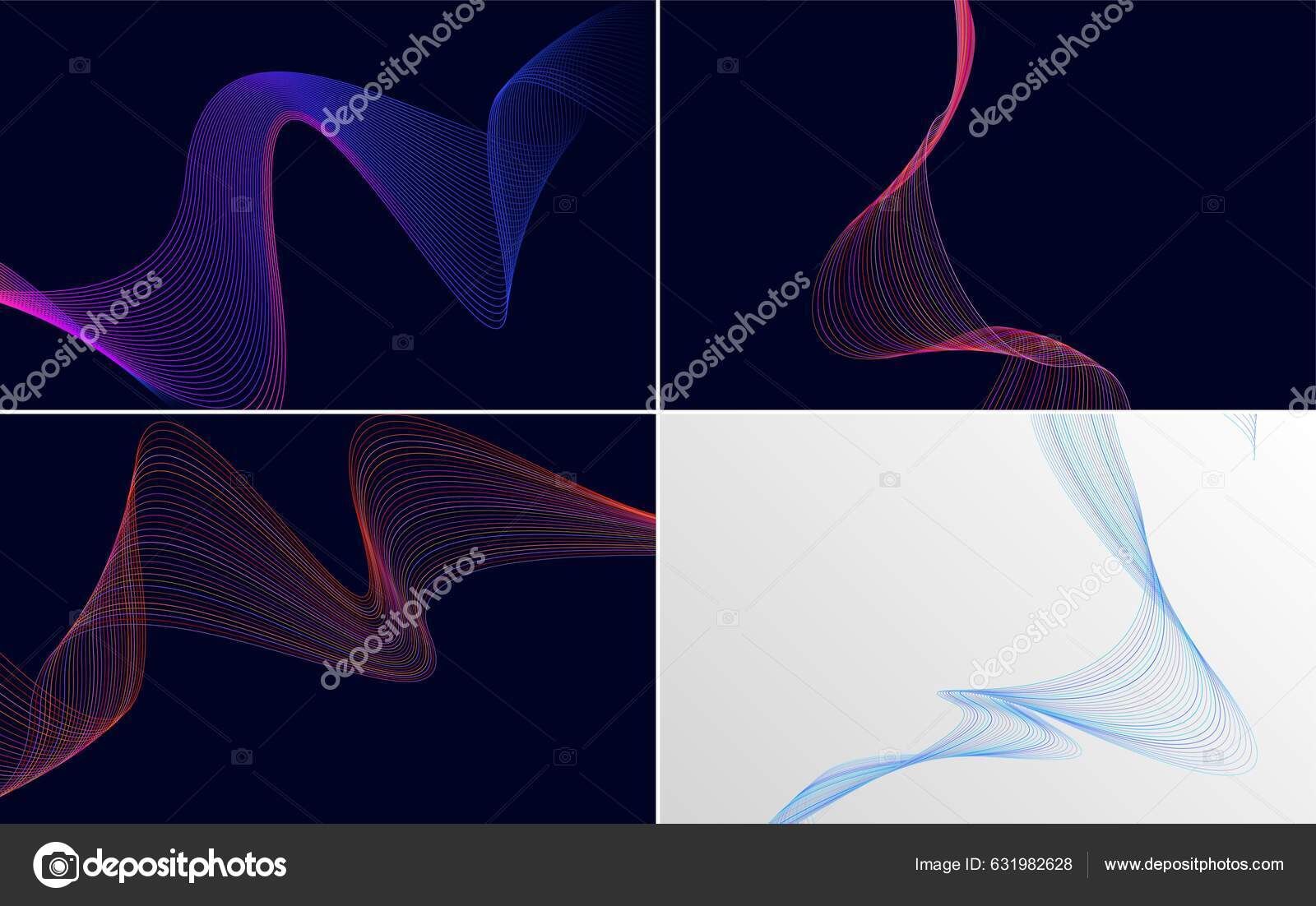 Create Professional Sleek Design Pack Vector Backgrounds Stock Vector ...