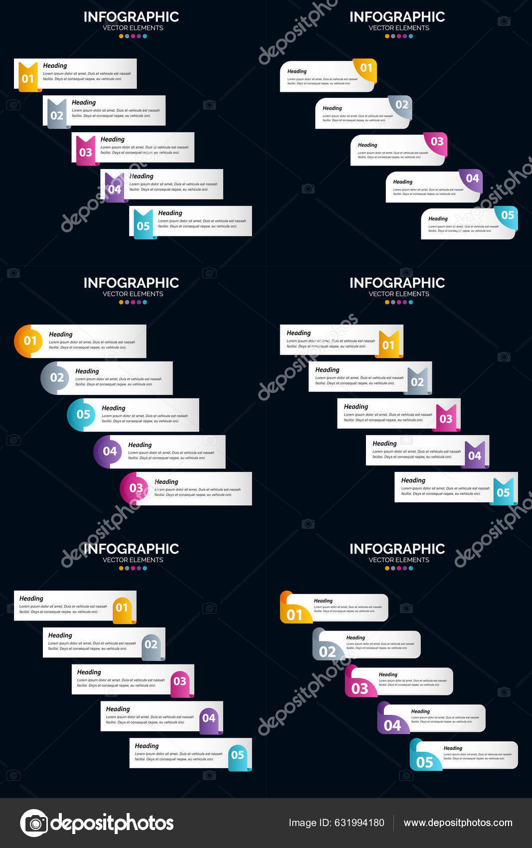 Paket Infografis Vektor Kami Mencakup Berbagai Informasi Dan Diagram ...