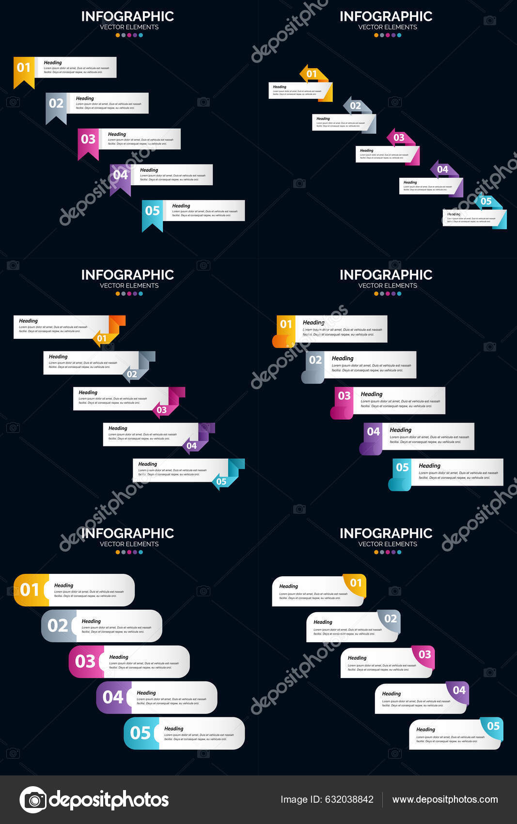 Förvandla Din Presentation Med Vår Vektor Infographics Pack ...