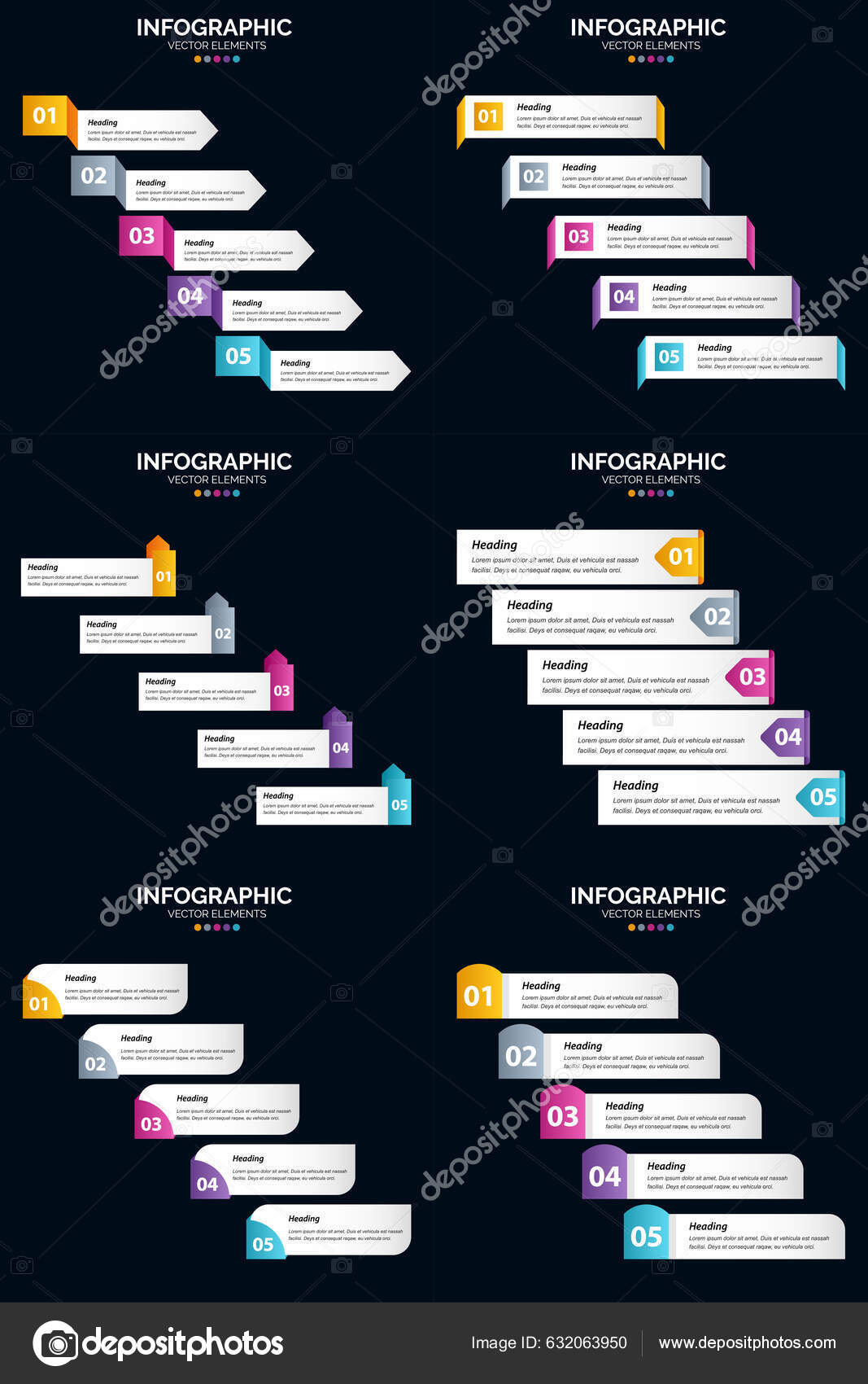 Paket Infografis Vektor Kami Mencakup Berbagai Informasi Dan Diagram ...