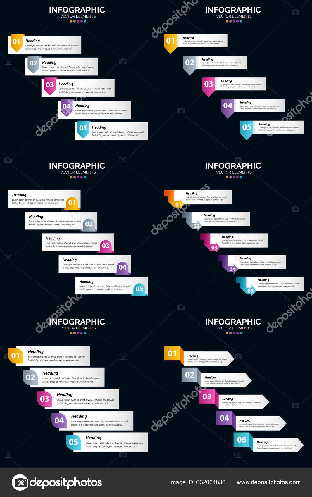 Elevate Your Presentation Vector Infographics Pack Cycle Diagrams Stock ... Elevate Your Presentation Vector Infographics Pack Cycle Diagrams Stock ...