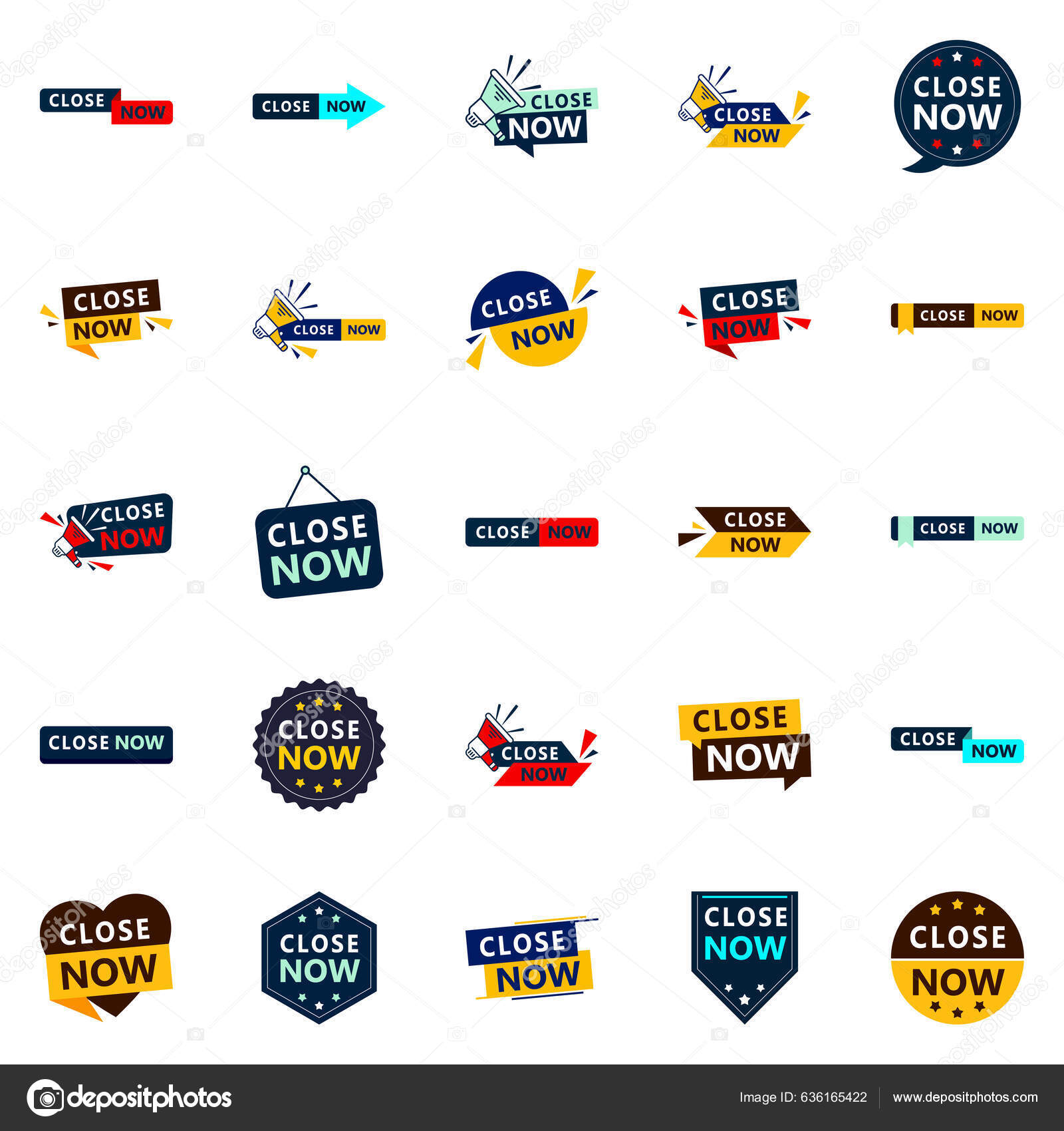 Dont Miss Out Text Banners Pack Stock Vector By ©flatart 636165422