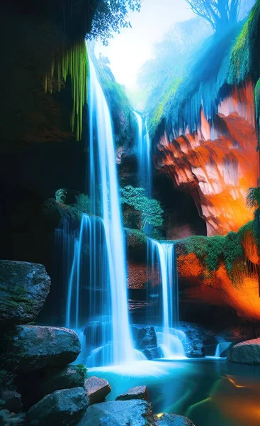 Mistyk wodospad Stock Photos, Royalty Free Mistyk wodospad Images ...