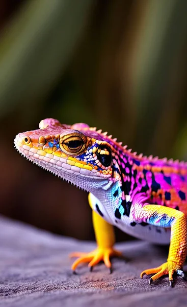 Real Colorful Reptiles