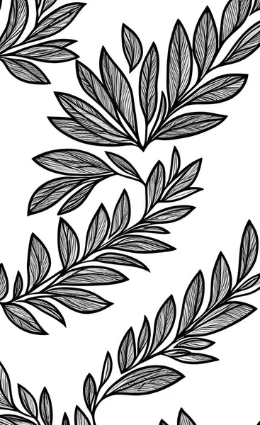 Patrón de corona de laurel imágenes de stock de arte vectorial | Depositphotos