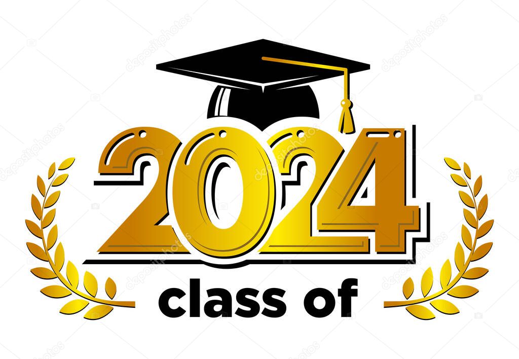 Graduado de 2024. El concepto de decorar la felicitaci n para los ...