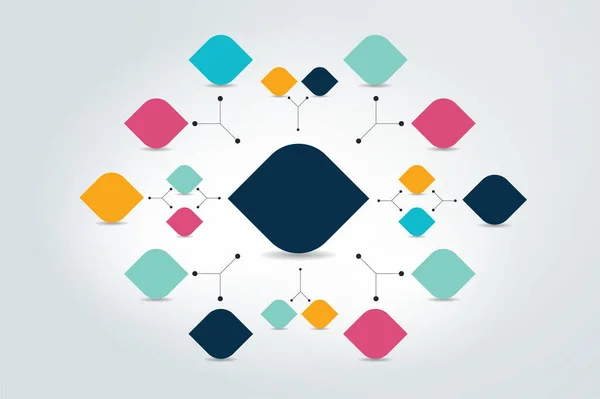 Flow Chart Chart Diagram Template Scheme Infographic Stock Vector by ...