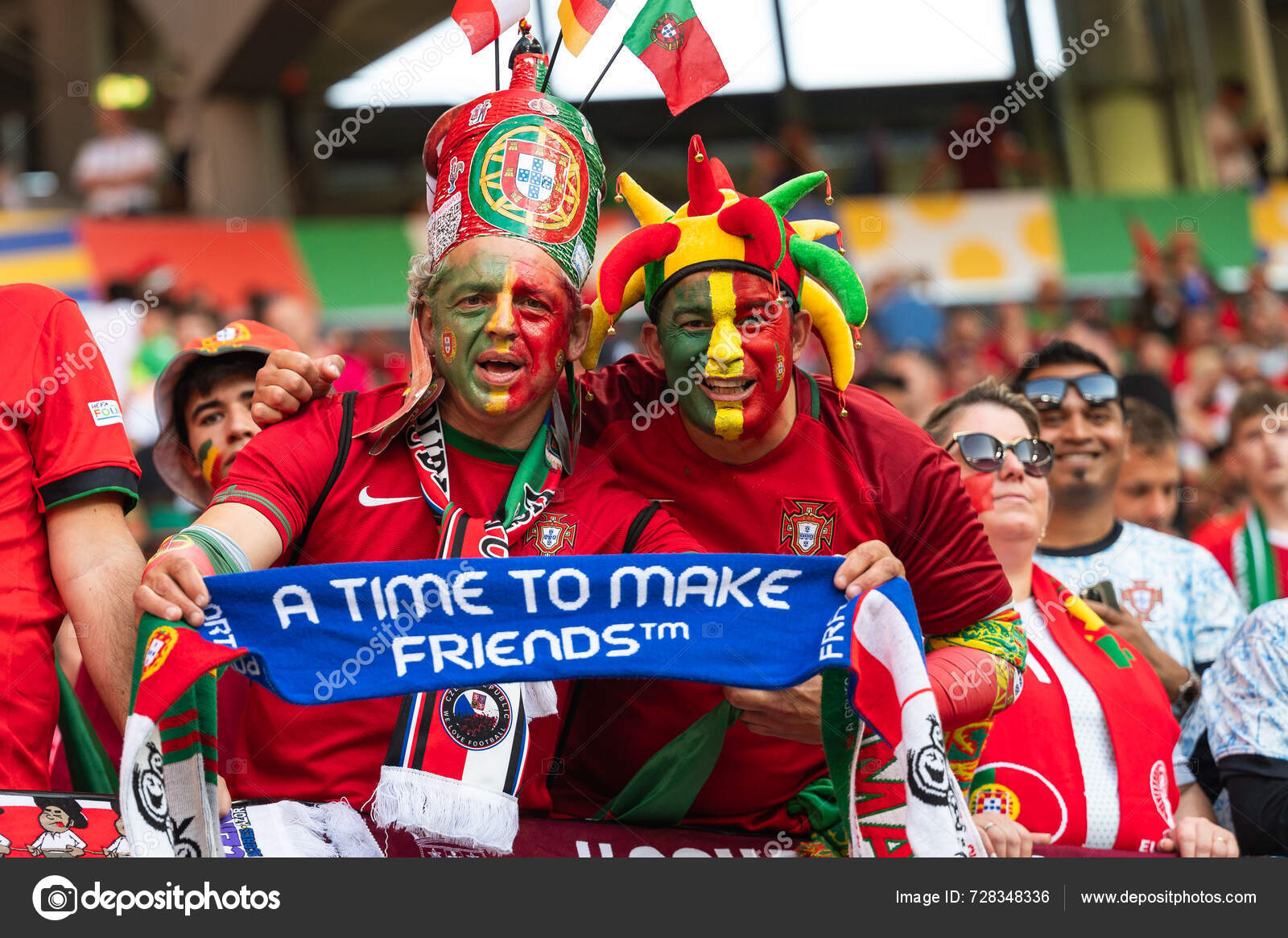 Leipzig Germania Iunie 2024 Euro 2024 Groupe Meci Portugalia Cehia ...