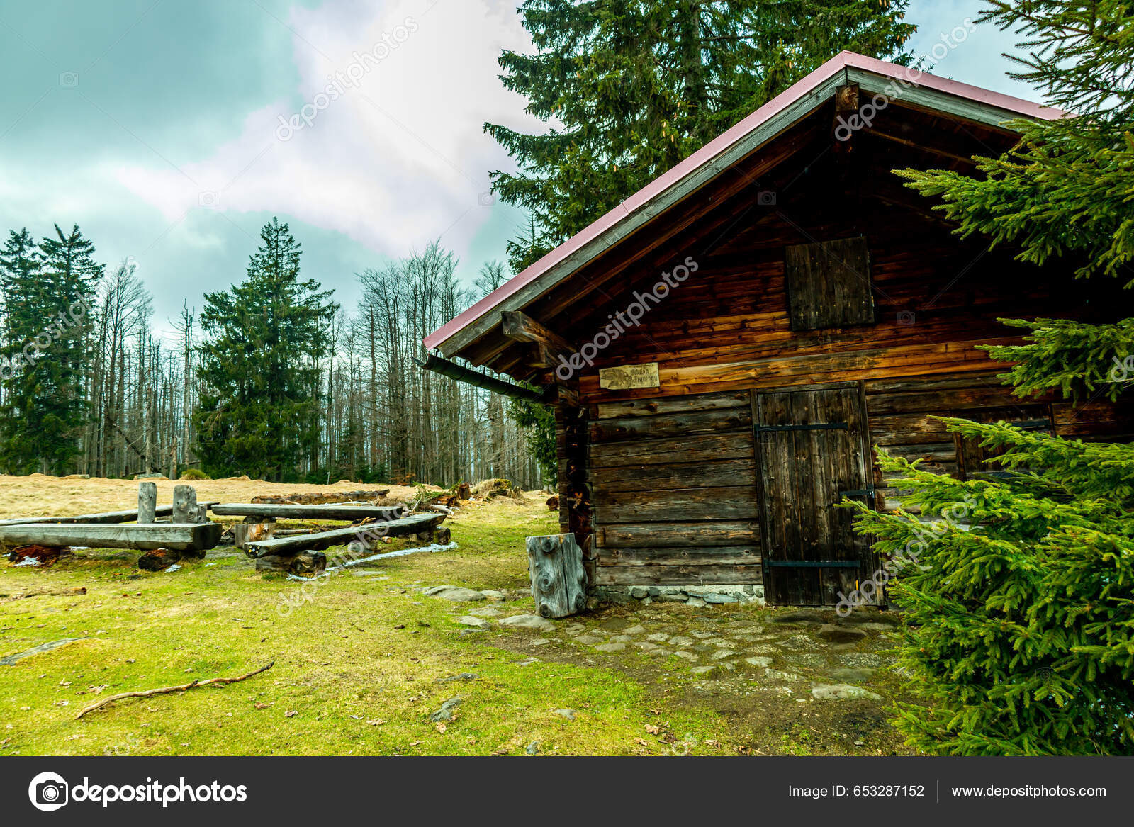 Spring Hike Bavarian Forest Zwieselter Fist Border Czech Republic ...