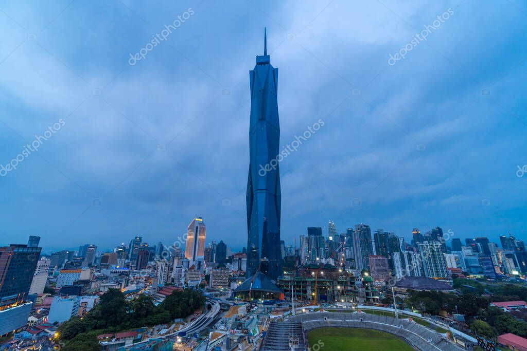 Kuala Lumpur, 17 oct 2022: Merdeka 118 o PNB 118. El edificio más alto ...