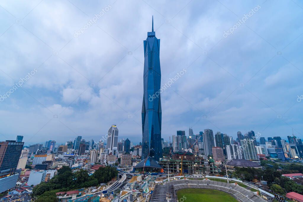 Kuala Lumpur, 17 oct 2022: Merdeka 118 o PNB 118. El edificio más alto ...