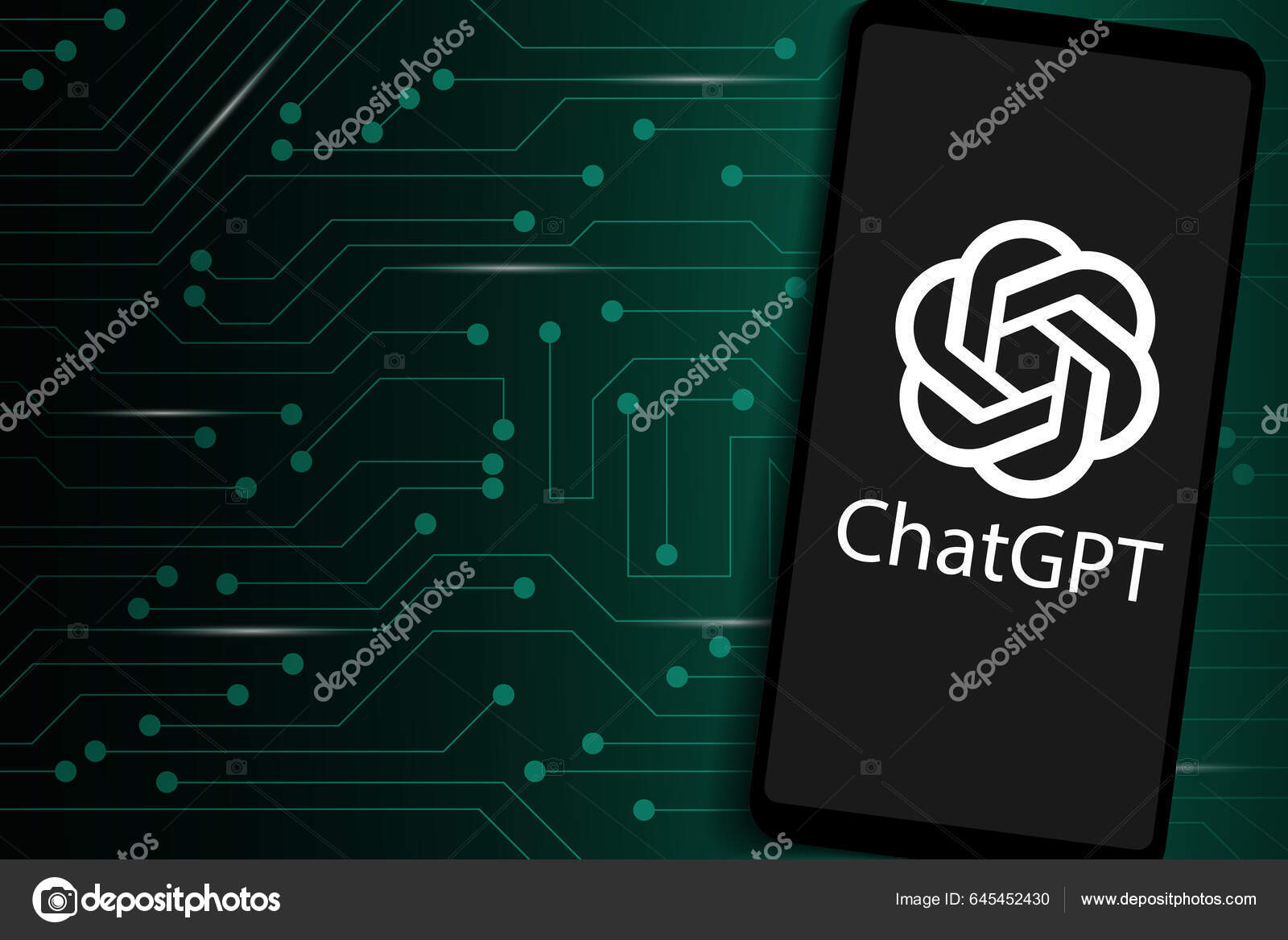 Kunstig Intelligens Chatbot Logo Chatgpt Kunstig Intelligens Vektor ...