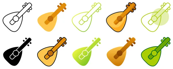 Instrumentos de salsa imágenes de stock de arte vectorial | Depositphotos